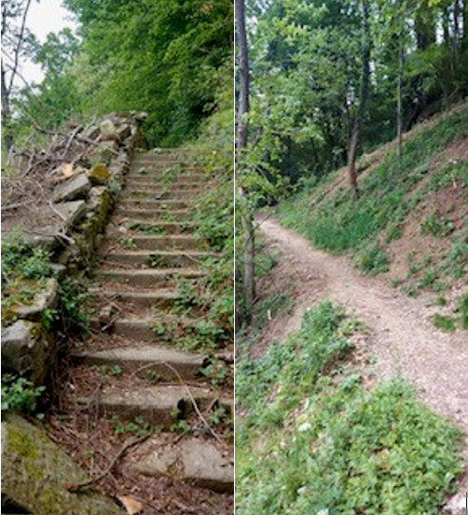 Creation of an access route from Grad Vrbovec to the French monastery ...